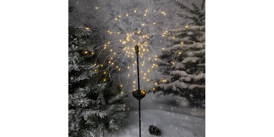 Twinklelite Solar LED Stake Light