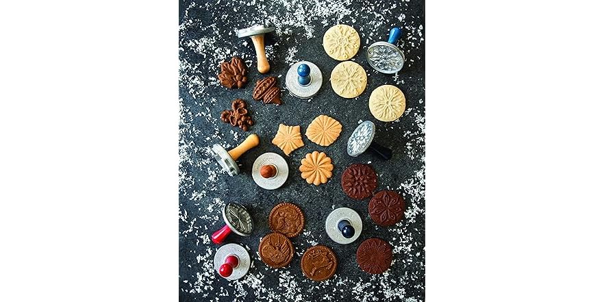 Nordic Ware Yuletide Cookie Stamps (Set of 3)