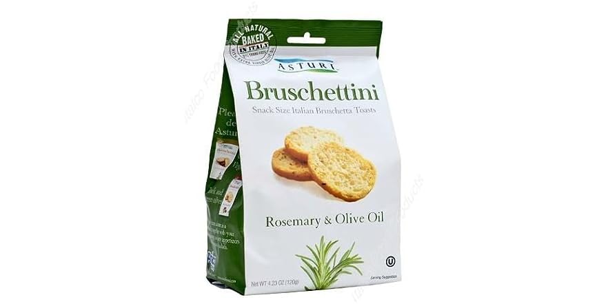 Asturi Asturi Rosemary & Olive Oil Bruschetti