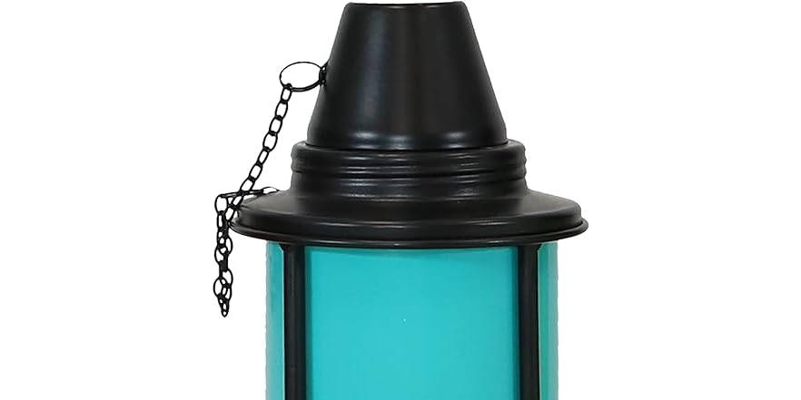 Sunnydaze Multi-Color Outdoor Torches, Set of 4