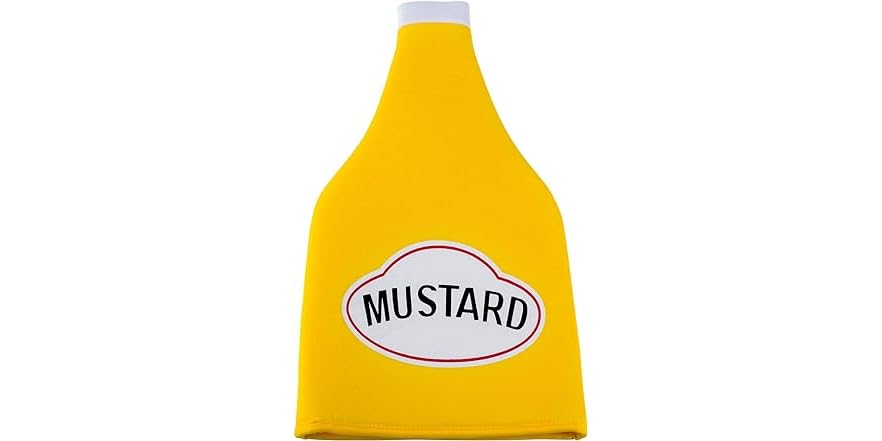 Couples Costumes Ketchup & Mustard Hats