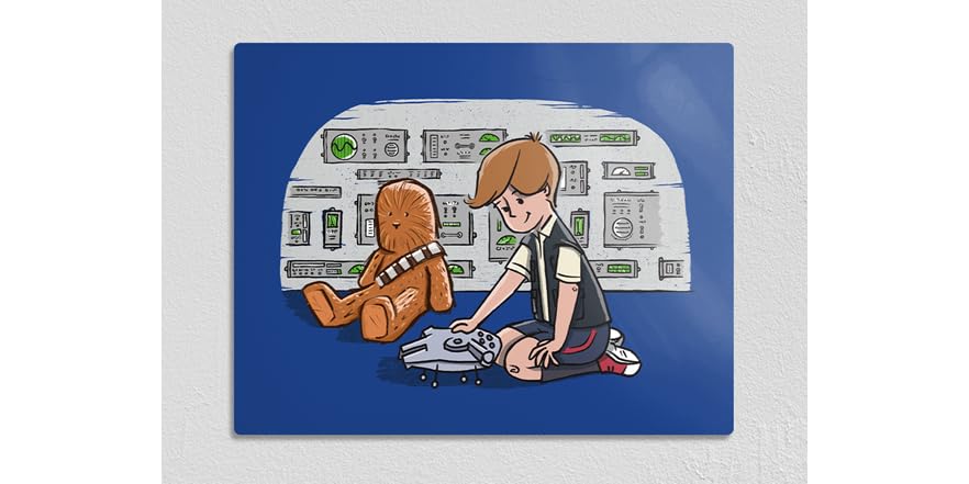 Little Smuggler 11" x 14" Metal Poster