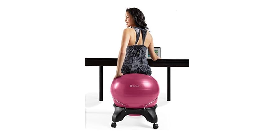 Gaiam Backless Balance Ball Chair