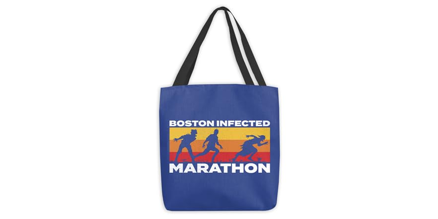 Run for Your Life Large Tote Bag