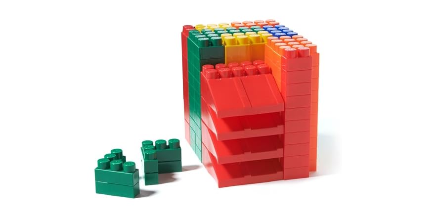 Mighty Big Blocks 100 Piece Jumbo Set- Primary or Pastel