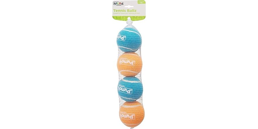 Outward Hound Tennis Ballz Fetch Dog Toy