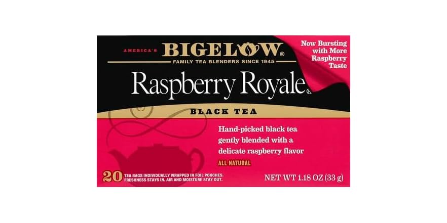 Bigelow Tea Raspberry Tea, 20 ct