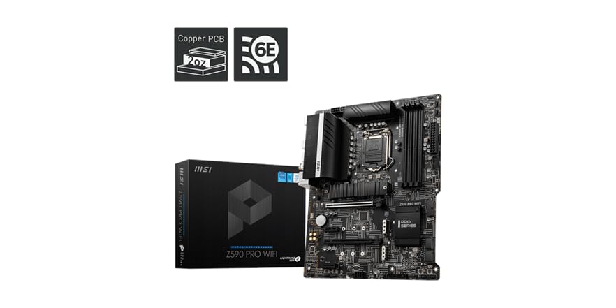 MSI Z590 PRO WIFI ProSeries Motherboard