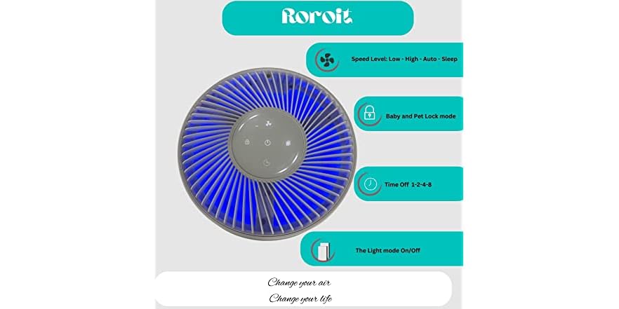 ROROIT Air Purifier R109