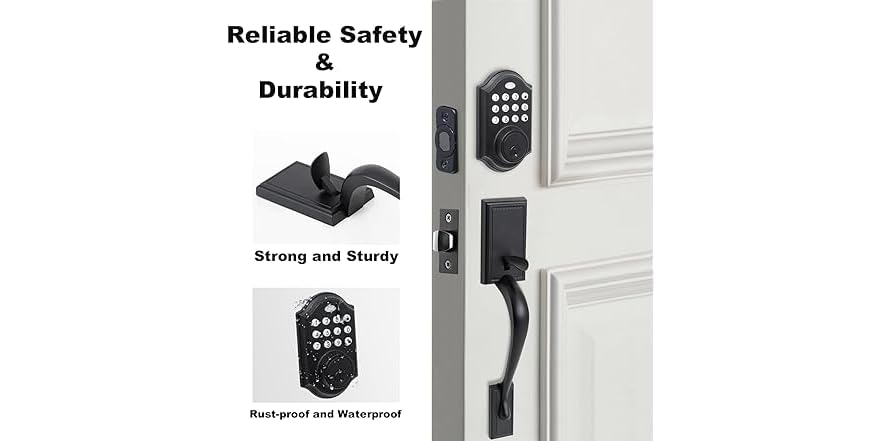 NeuType Keypad Deadbolt Keyless Entry Door Lock (Open Box)