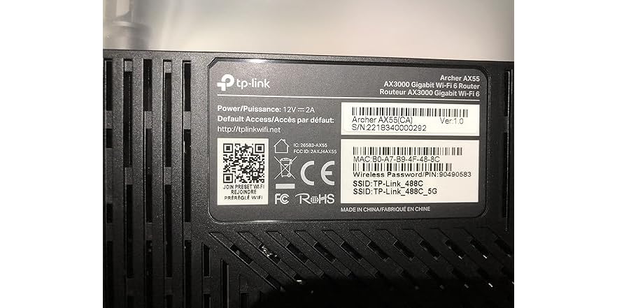 TP-Link AX3000 WiFi 6 Router