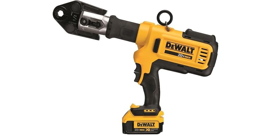 DEWALT DCE200M2 20V MAX* Pipe Crimping Tool Kit