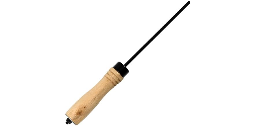 Sunnydaze 32" Fire Pit Poker w/ Wood Handle