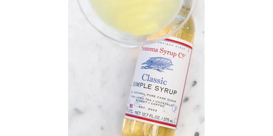 Sonoma Syrup Simple Syrups, 3 Pack