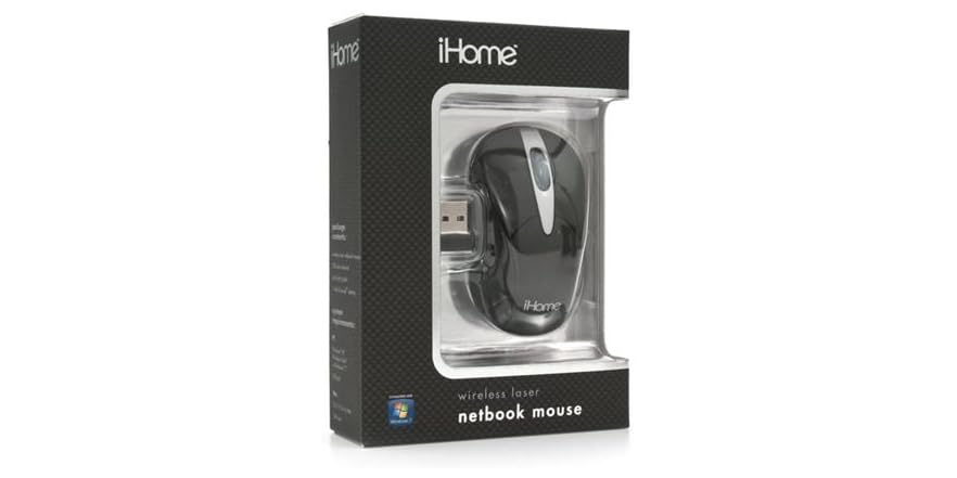 iHome Wireless Laser Netbook Mouse