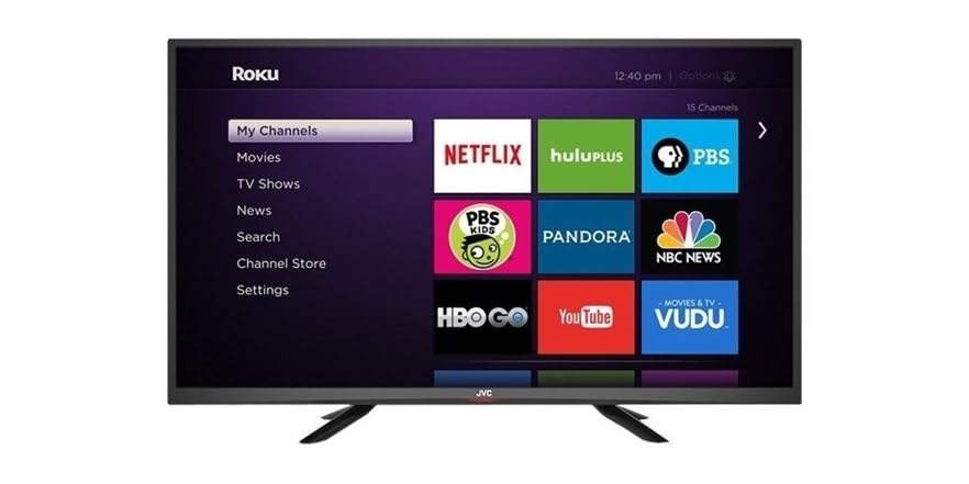 JVC 50" 1080p LED HDTV with Roku Stick