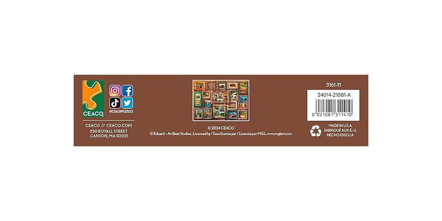 Ceaco - Rustic Frames - 1000 Pc Puzzle