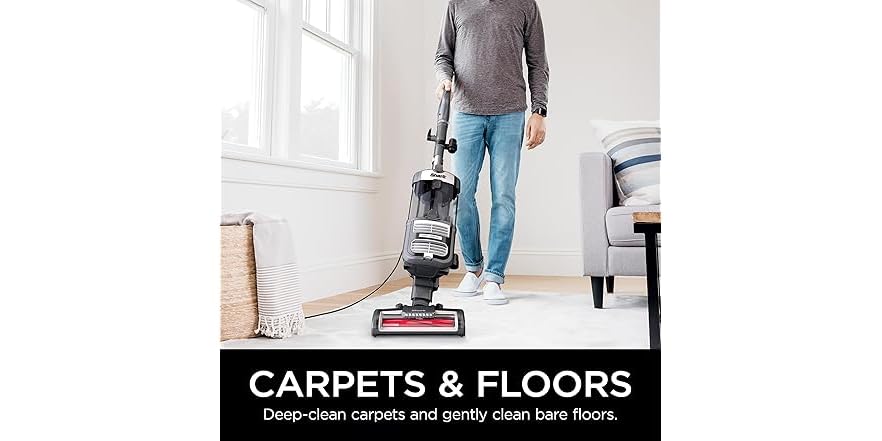 SHARK UV730 Navigator Lift-Away Upright Vacuum Gray (Open Box)