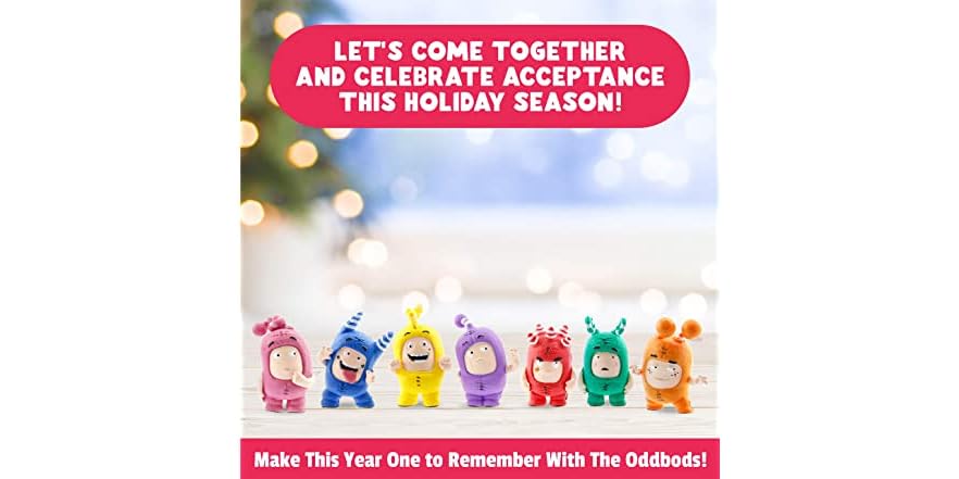 ODDBODS Toy Set Mini Figurines Kids