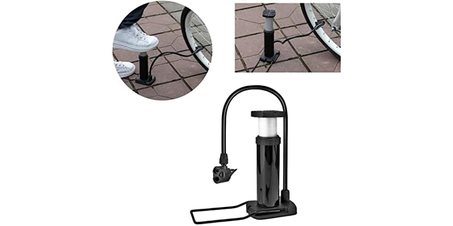 Mini Bike Floor Pump-Small Pocket Bike Pump 952799
