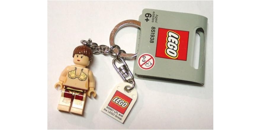 Lego Princess Leia Star Wars Key Chain