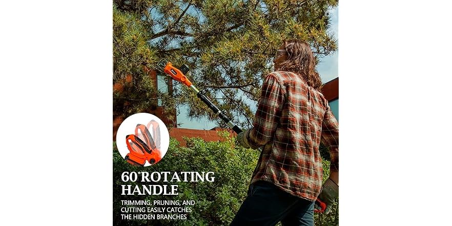 Ukoke UPS-01 Cordless Tree Pruning 8.3" Blade Saw
