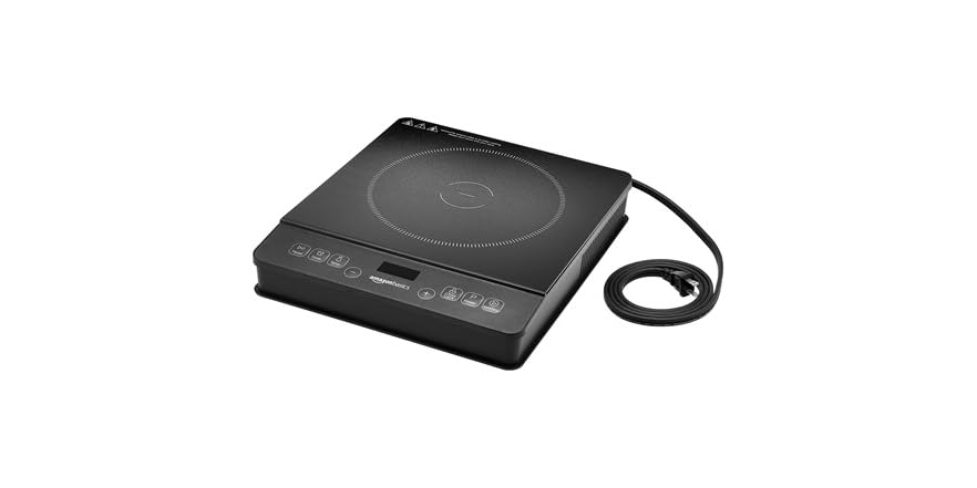 AmazonBasics 1800W Induction Cooktop Burner