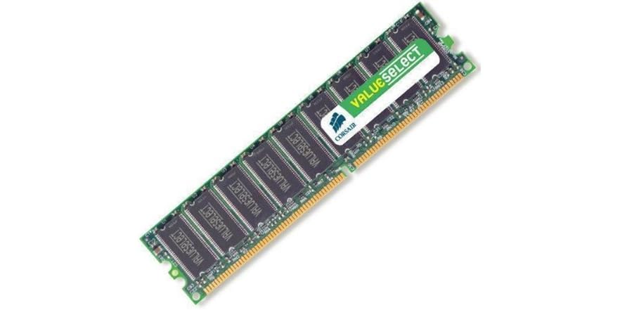 Corsair 512MB (1x512MB) DDR1 400 MHz (PC 3200) Desktop Memory
