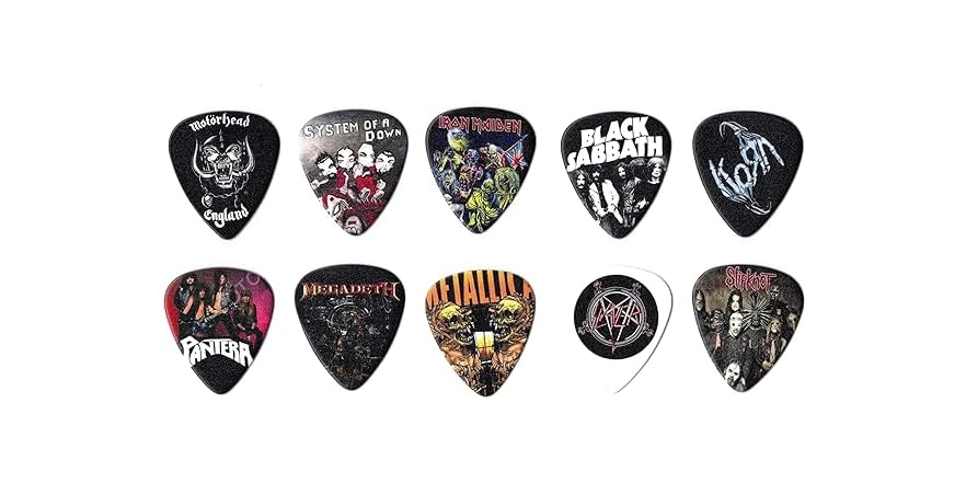 Musical Band Guitar Picks