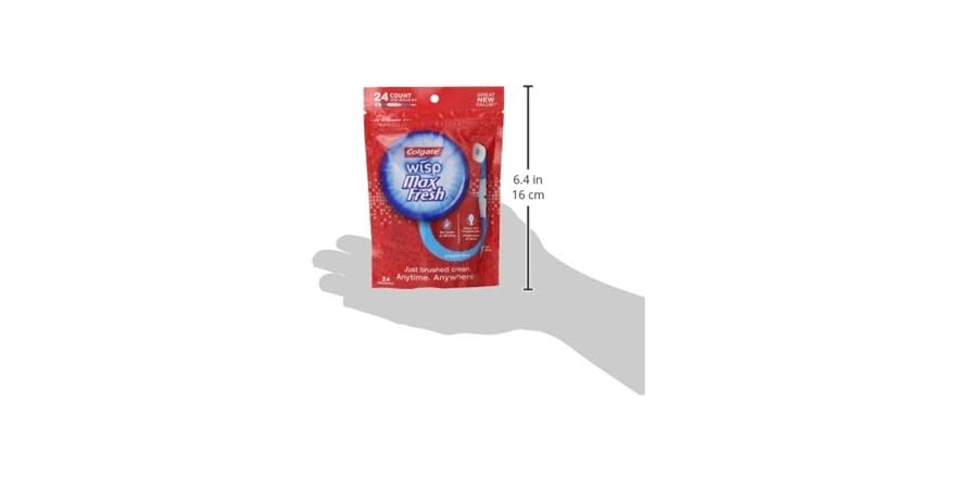 Colgate Disposable Mini Toothbrush- 24ct