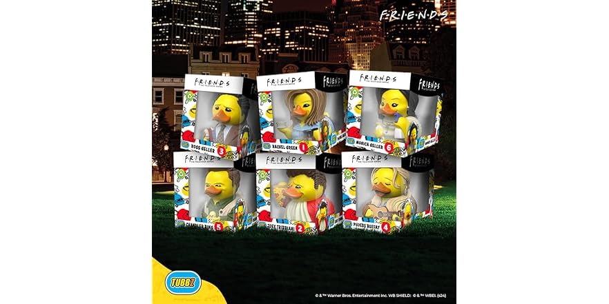 TUBBZ Boxed Edition Rachel Green Rubber Duck