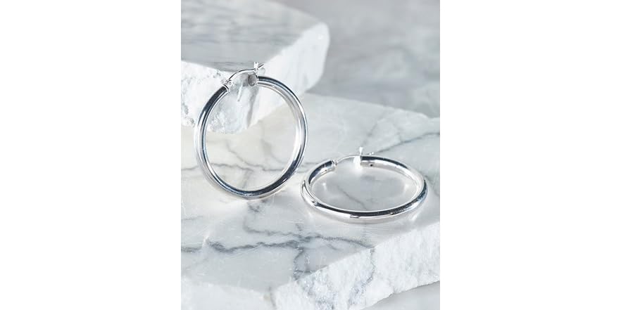 Yeidid Italian 25mm French Lock Hoops