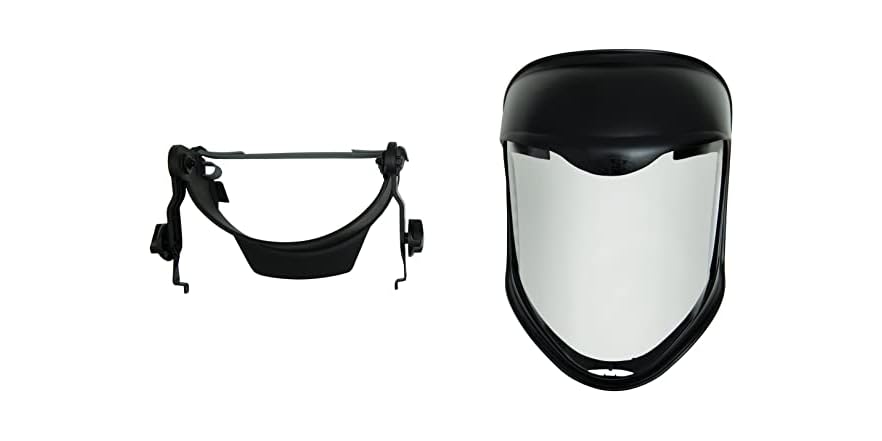 Bionic Face Shield with Hard Hat Adapter