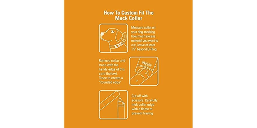 Kurgo Muck Collar Waterproof Dog Collar…