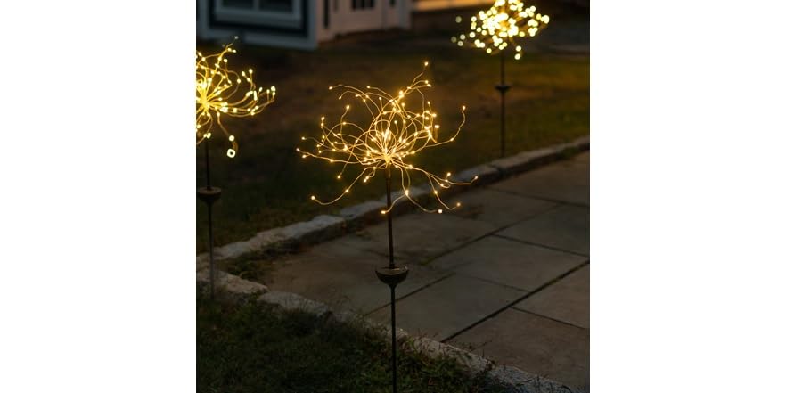 Twinklelite Solar LED Stake Light