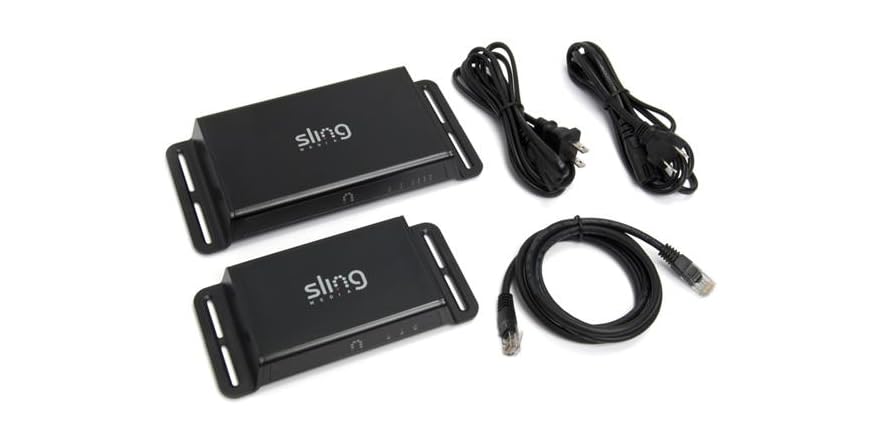 Slingbox SOLO and SlingLink TURBO 4-Port Powerline Bundle