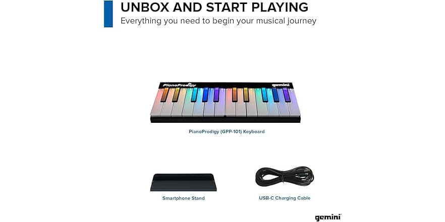 Gemini Sound GPP-101 PianoProdigy Keyboard