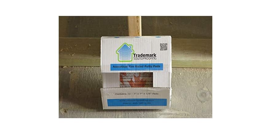 Sound and Fire Rated Acoustical Putty Pads