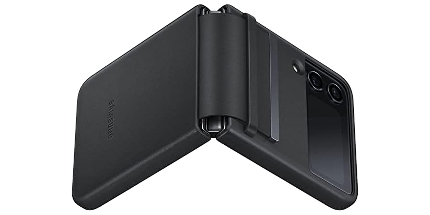 Samsung Galaxy Z Flip4 Flap Leather Phone Case
