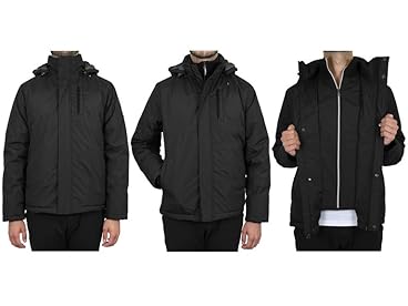 Mens Presidential Jacket with Hood