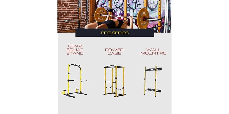 HulkFit Pro Gen 1 Squat Stand Rack