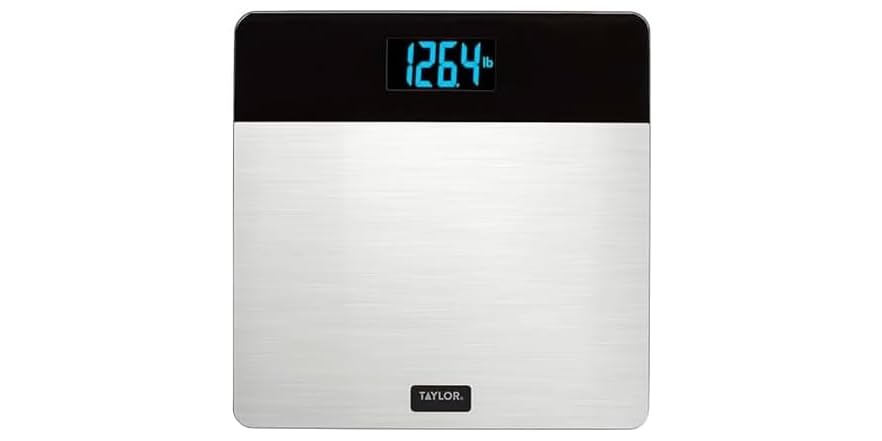 Taylor Digital Brushed Stainless Steel Scale