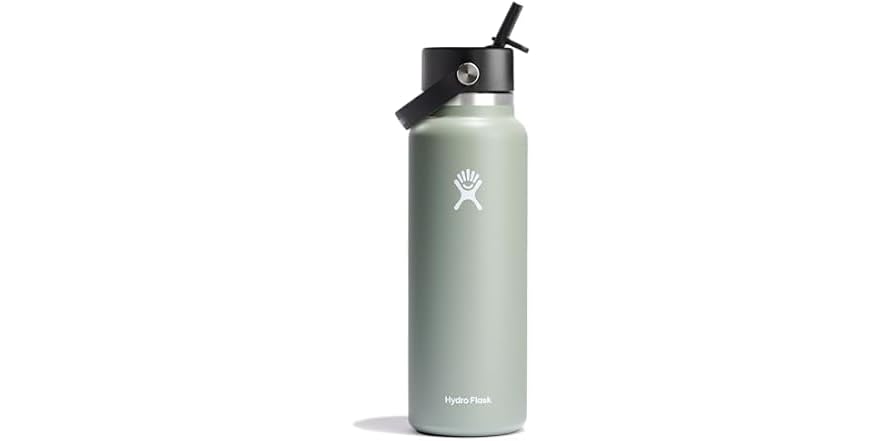 Hydro Flask Wide Flex Straw Cap, 40 oz, Agave