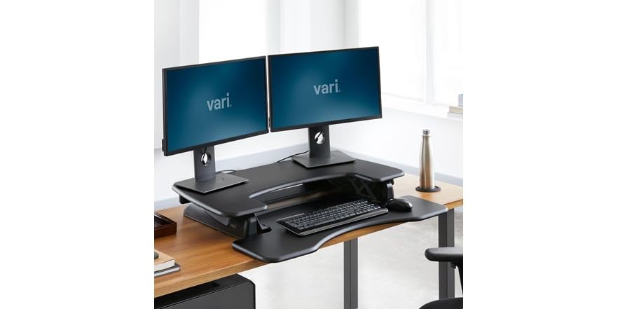 VariDesk Pro Plus Dual Monitor Standing Desk