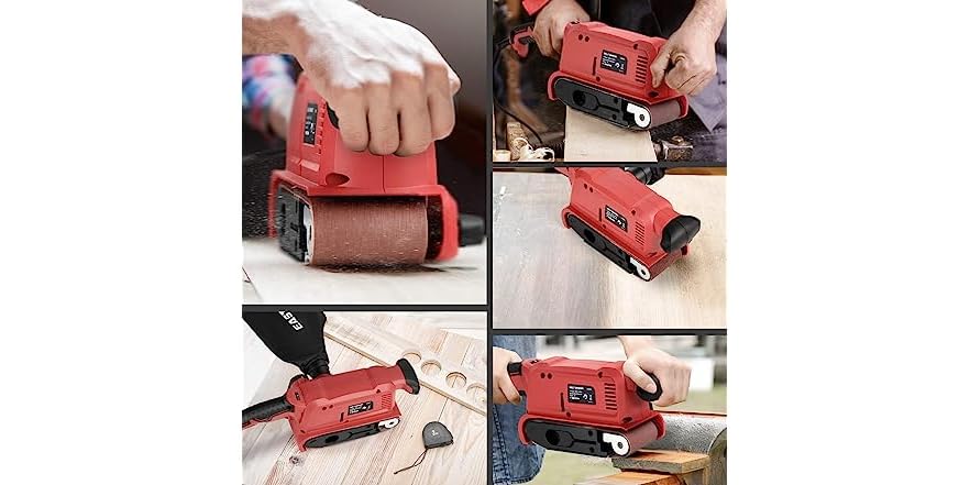 Eastvolt 7 Amp Belt Sander 200-360RPM