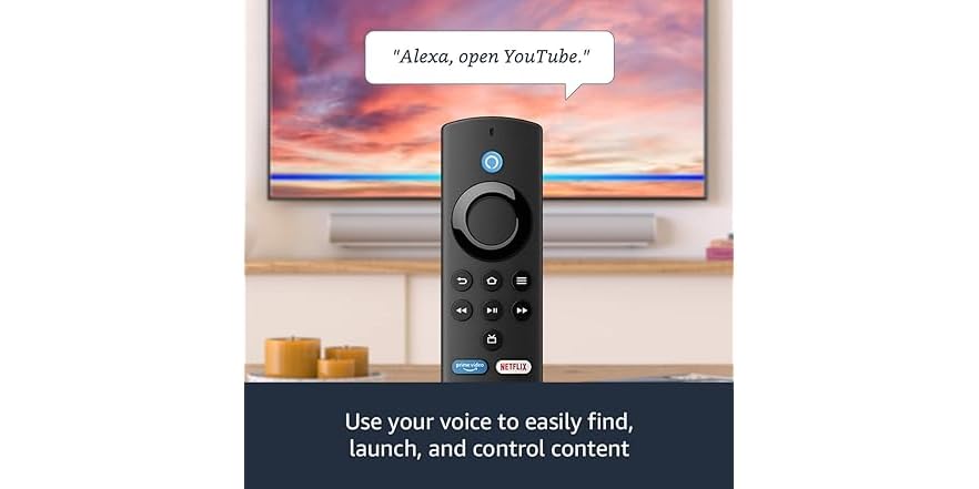 (New) Amazon Fire TV Stick Lite, Alexa Voice Remote Lite (2nd Gen ...