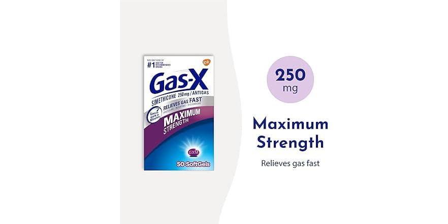 Gas-X Maximum Strength Gas Relief Softgel