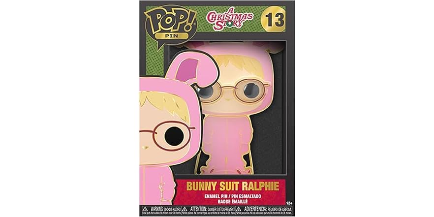 A Christmas Story Ralphie Bunny Pin
