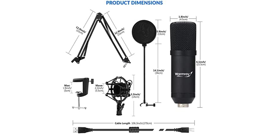 EEE USB Condenser Microphone Kit