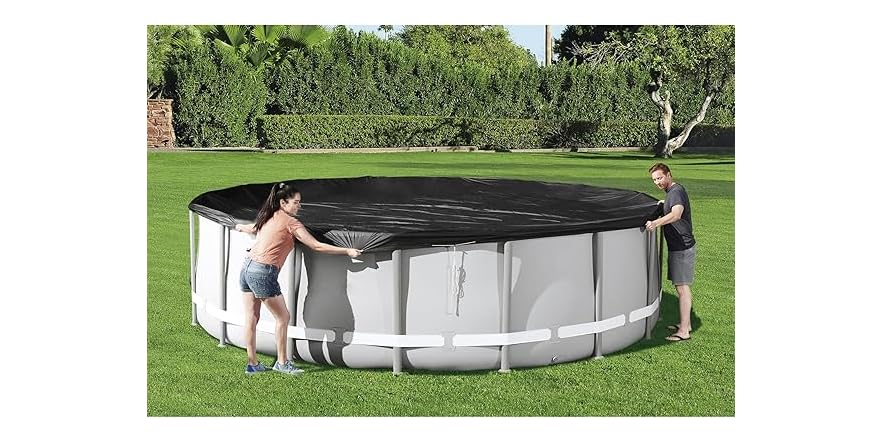 Bestway Round PVC 16 Foot Pool Cover